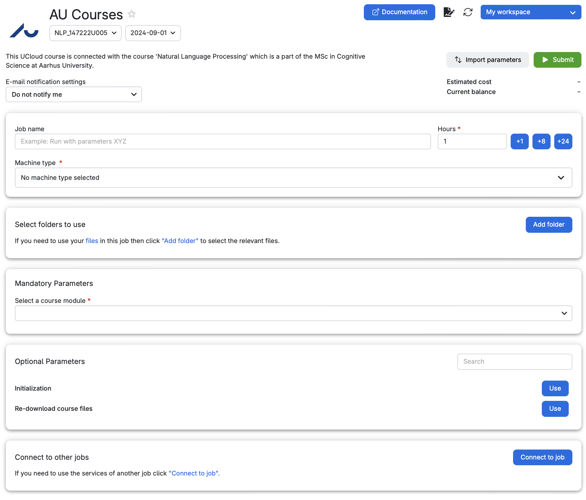 Afhold undervisningsforløb på UCloud – Deic Interactive HPC